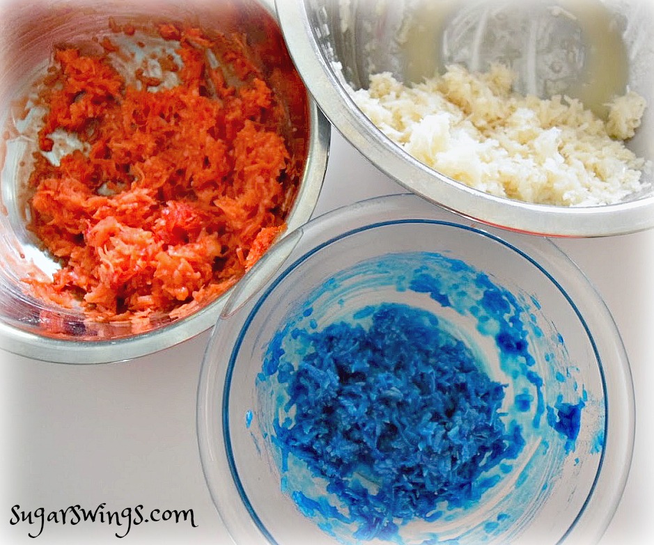 Sugar Swings! Serve Some: Flag Shaped Coconut Macaroons