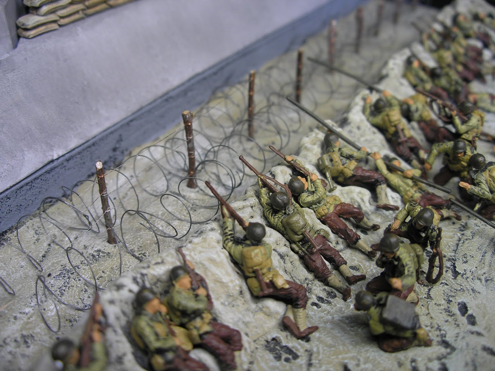 A Modeller's Innovation: D-day Diorama : a masterpiece of one of my master