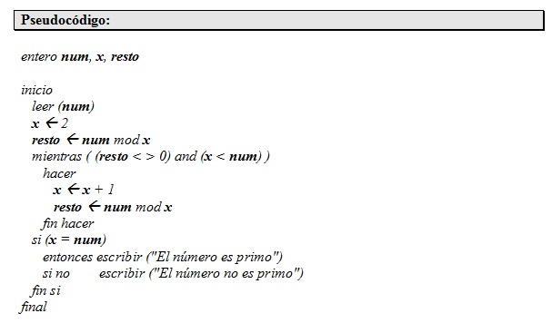 Pseudocódigo
