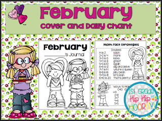 1st Grade Hip Hip Hooray!: February Daily Calendar/Weather Activities ...