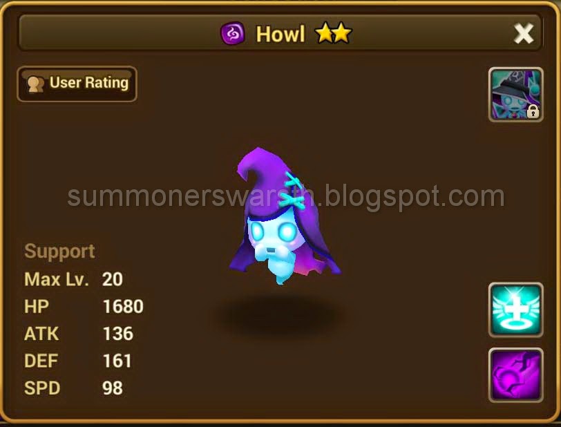 Howl (Dark) | Summoners War