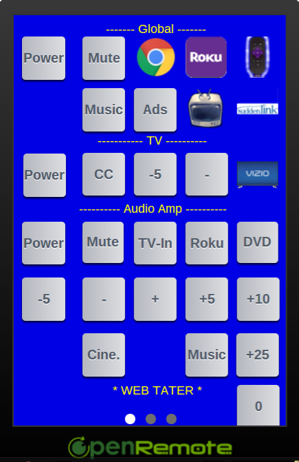 Timbocephus: Revised home brew remote added full virtual keyboard input ...