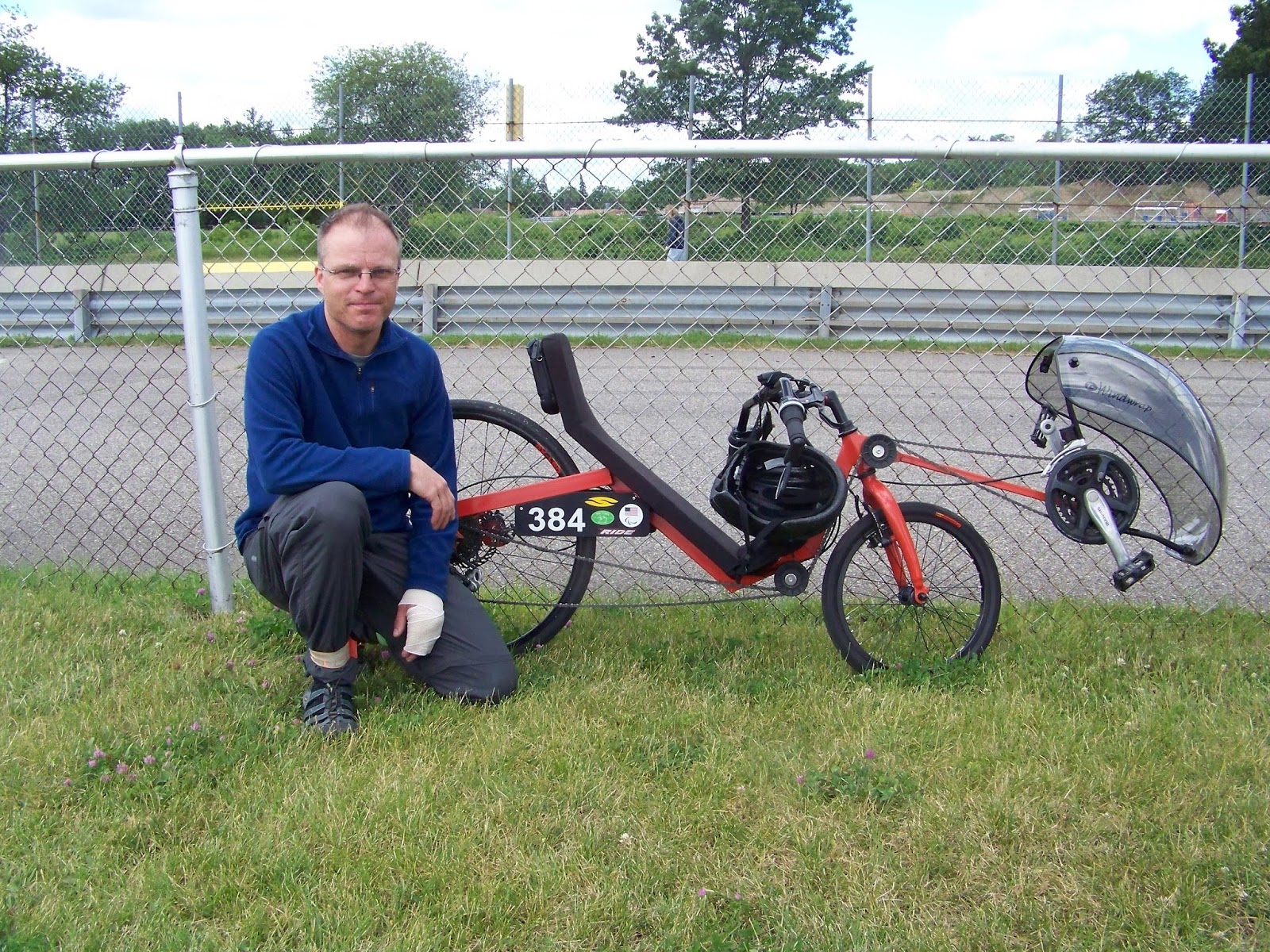 MHPVA News Blog: Two nice homebuilts at the Michigan HPV Rally