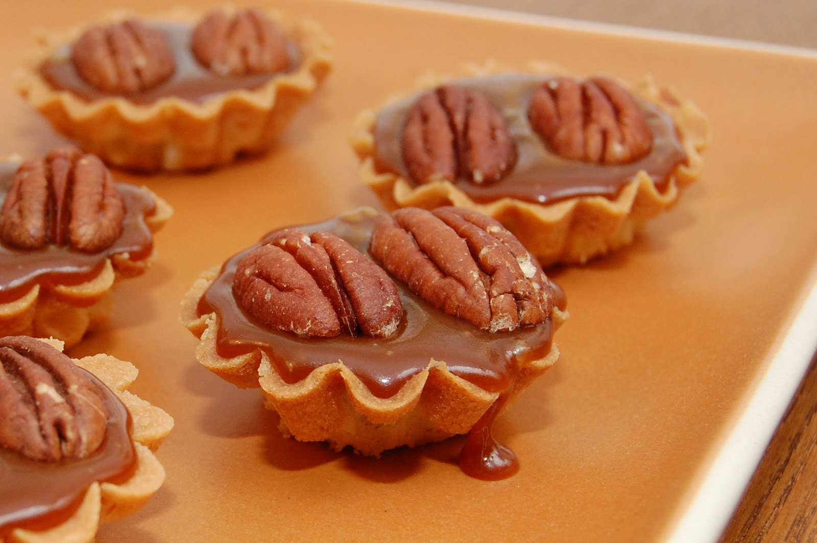 Feast: Caramel Pecan Tarts