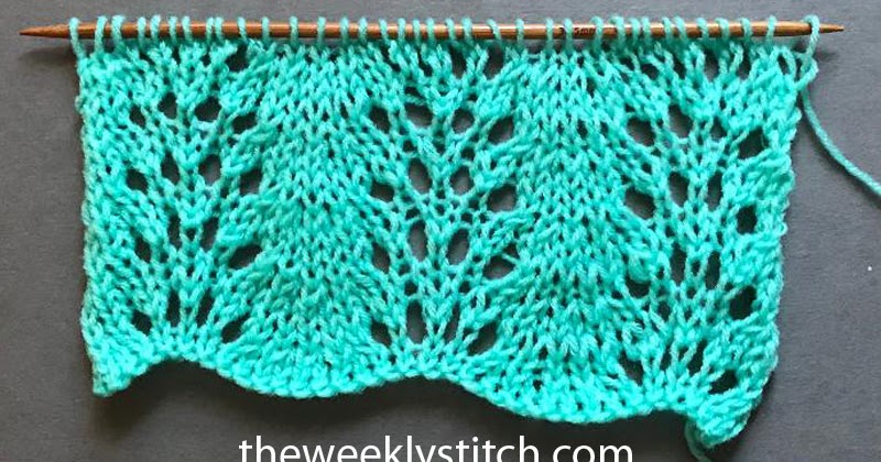 Old Shale Variation | The Weekly Stitch