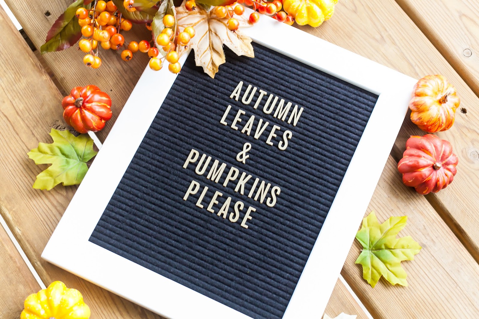 LETTERBOARD I FALL DECOR - Simple Reflections of my Everyday