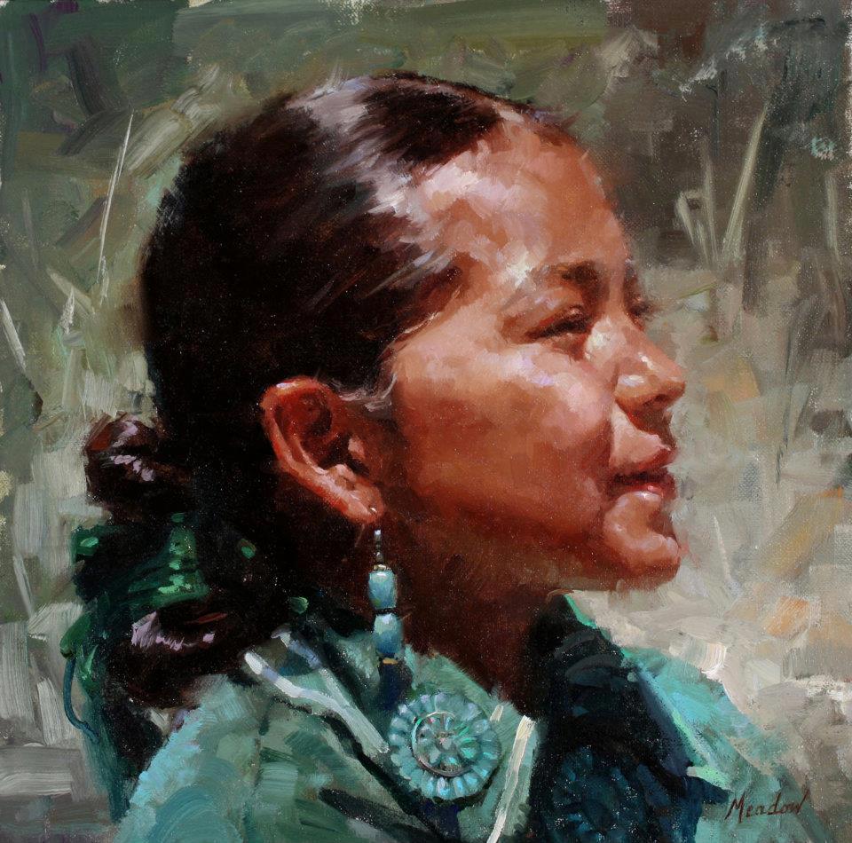 Maher Art Gallery: Meadow Gist American painter and illustrator