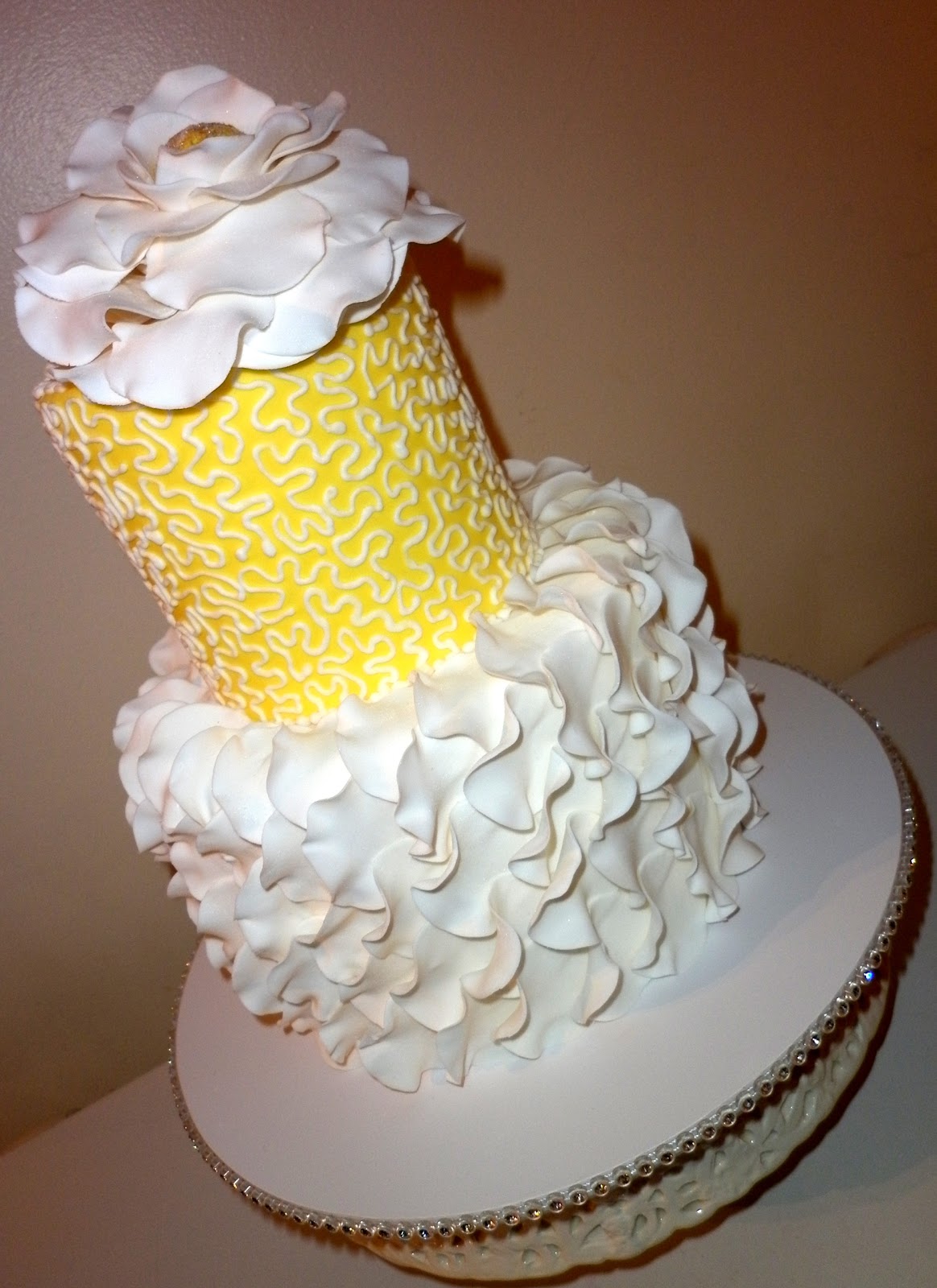 Caketopia: Ruffles Cake