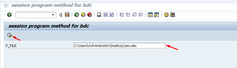 Step by Step tutorial on BDC Session Method Program in SAP ABAP