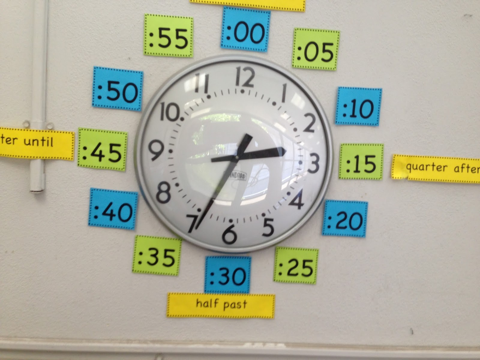 Mia's Classroom Blog: Clock Numbers
