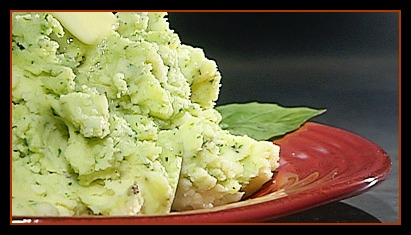 Sew what's cooking with Joan!: Basil mashed potatoes
