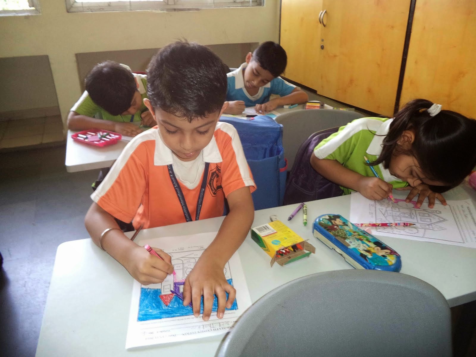 The Rustomjee Cambridge Diaries: Grade 1: Math Coloring Competition ...