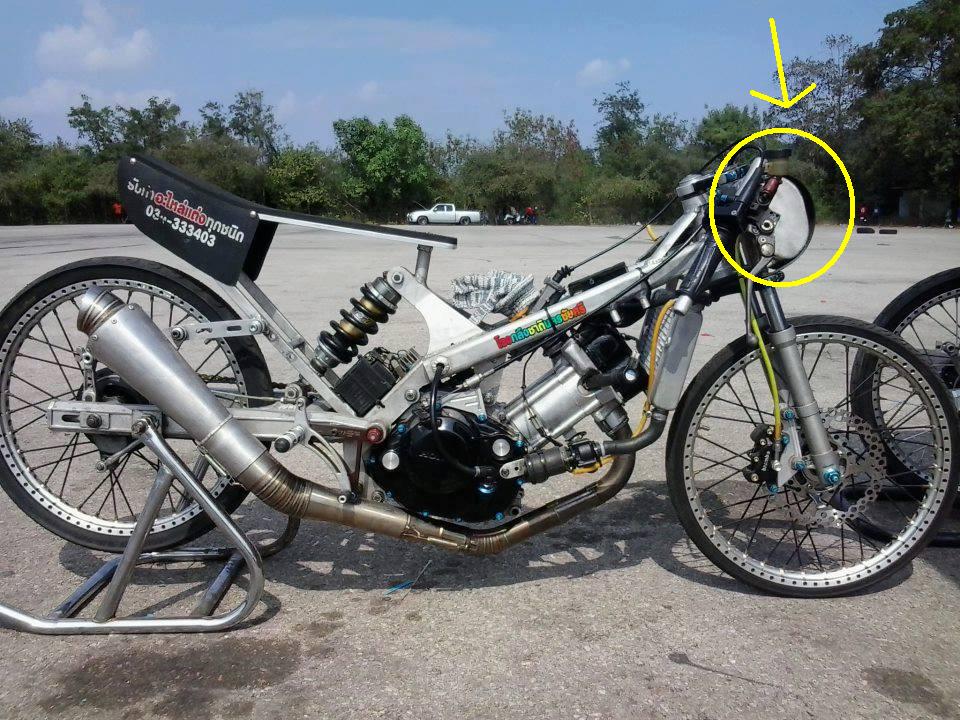 Motor Drag Ninja : Tanki Motor Drag Style Baru