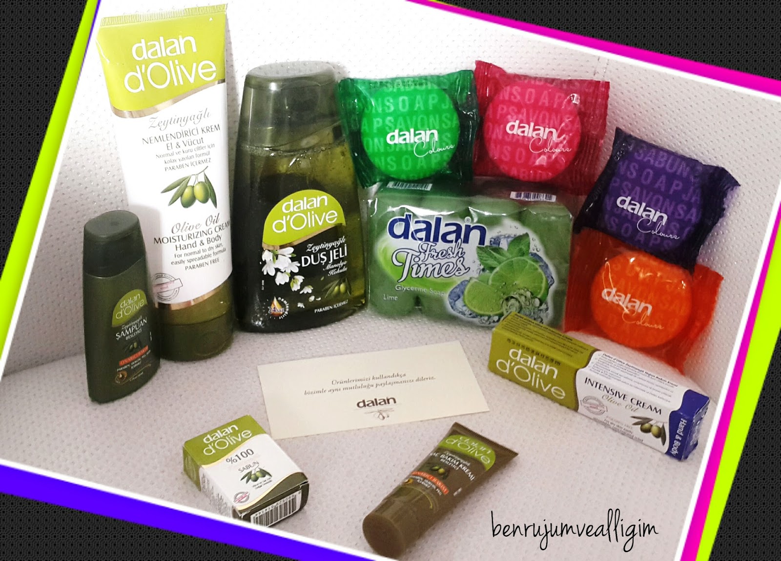 Ben, Rujum Ve Allığım: Dalan Kimya'dan gelen hediye ürünler | Nice 75 ...
