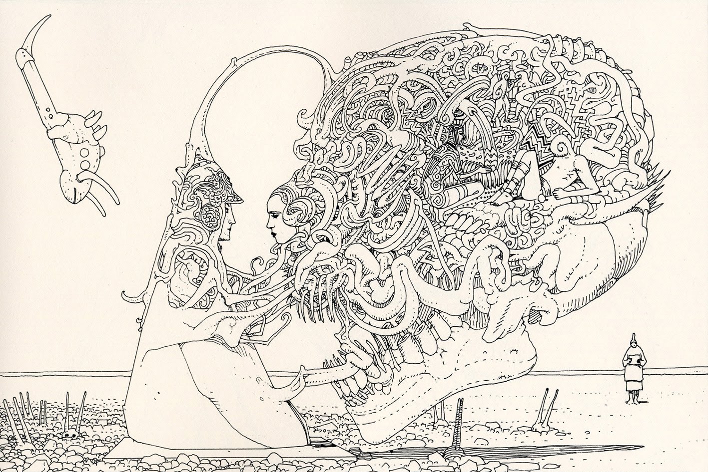 A Wolf Illustrations Blog: Moebius (Jean Giraud) 1938-2012