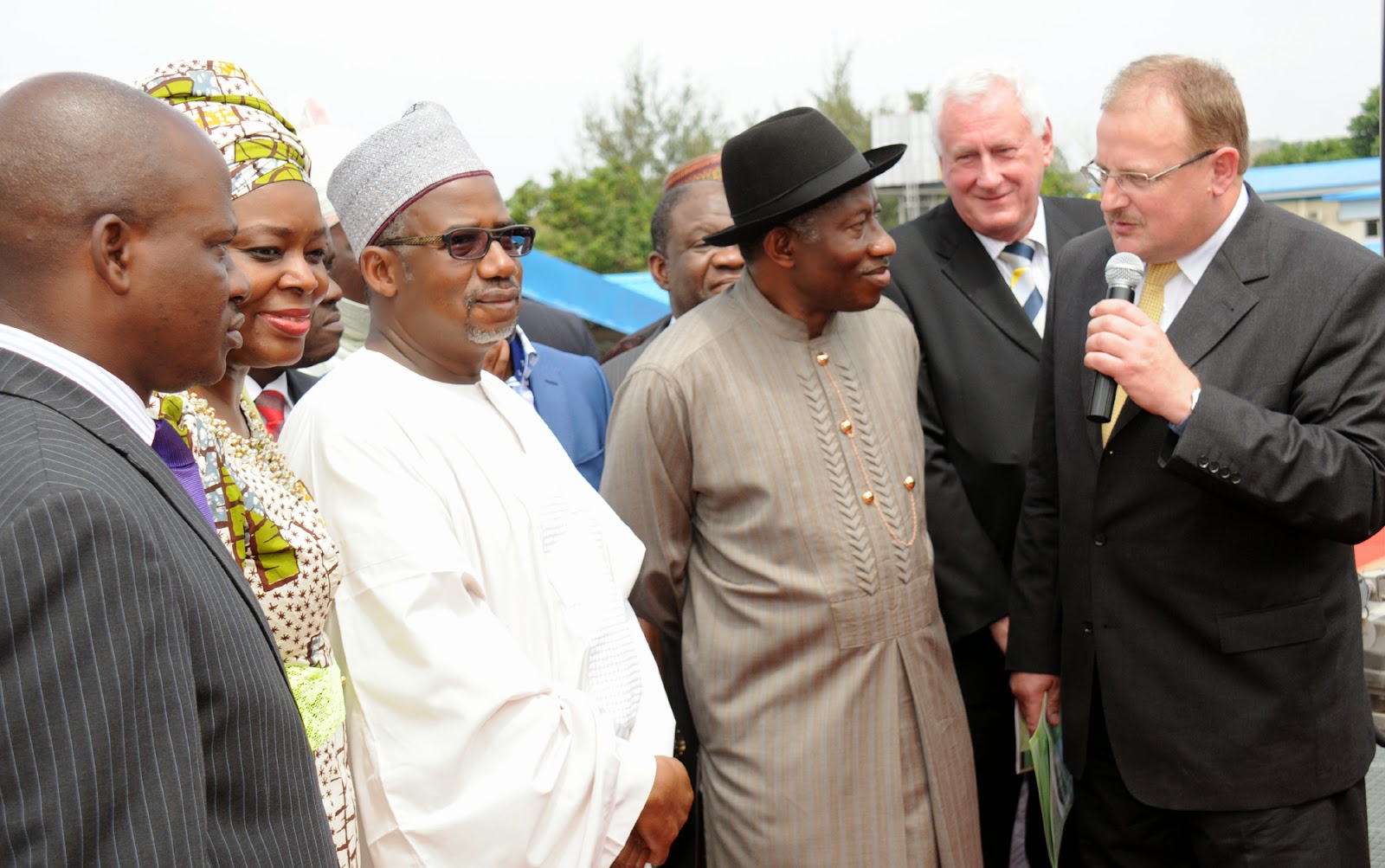 Nigeria Today: PHOTOS: INAUGURATION OF LOWER USUMA DAM WATER TREATMENT ...