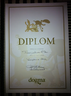 Flisan vår Whippet: Diplom