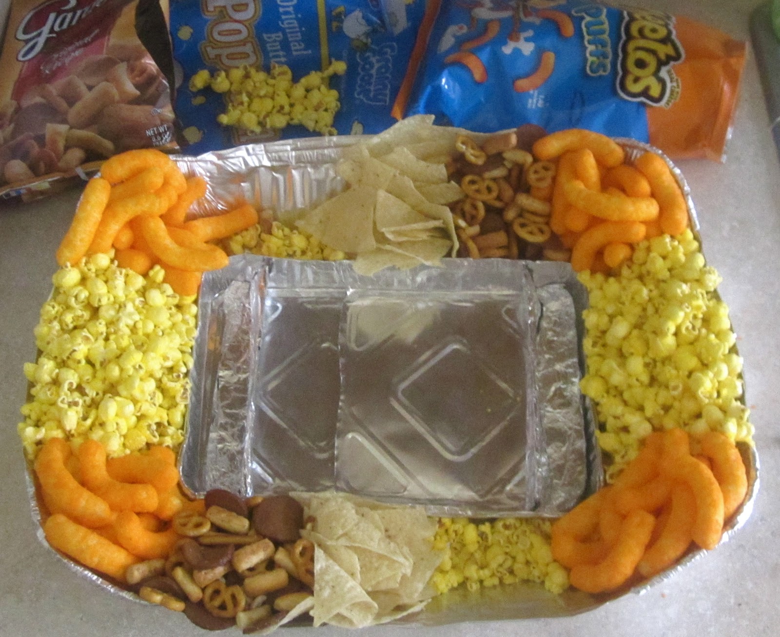 Edible Football Stadium: "Snackadium"! - The Lindsay Ann