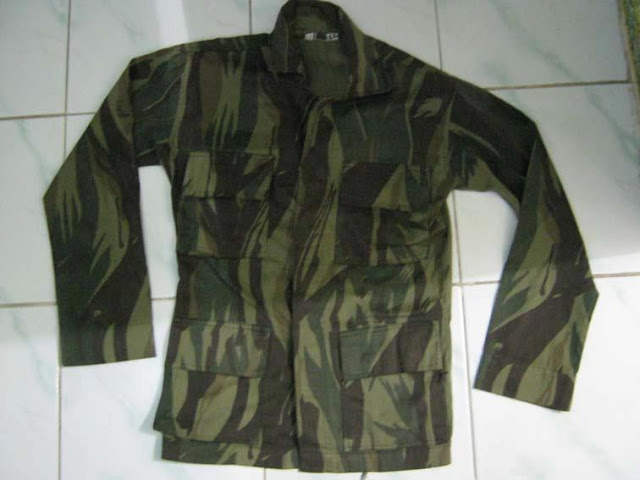 MUSEUM LORENG INDONESIA: Loreng Infanteri Gaya baru-IFGABA