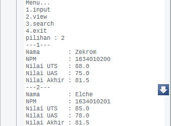 Modul Java Array Object : Pencarian Data Mahasiswa - Mikamerah Blog