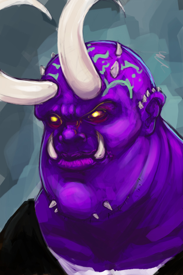 That's How I Party: Ogre Portrait