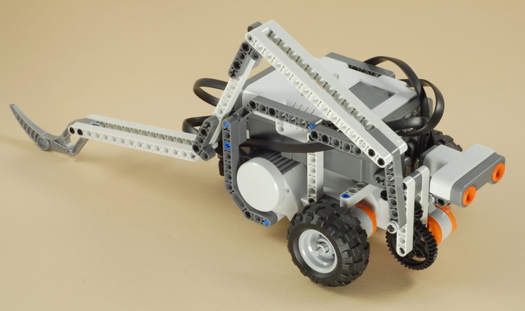 Mi lego mindstorms NTX: La garra-latigo