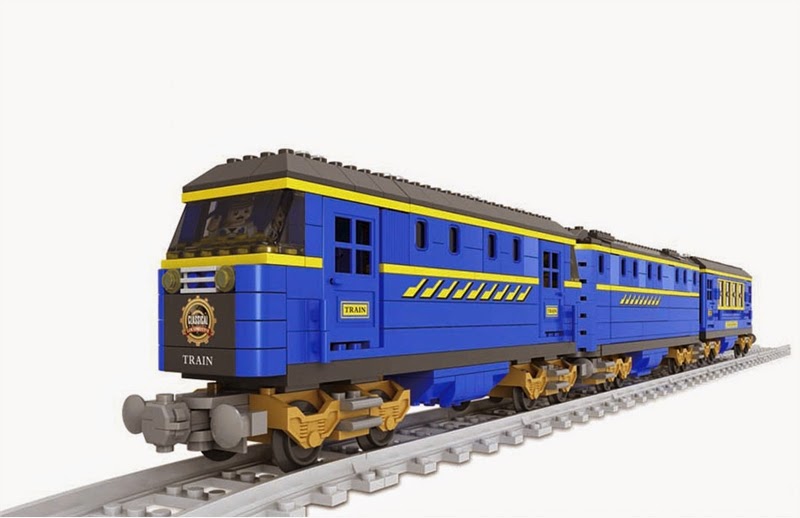 Bricks And Figures: Enlighten and Ausini Not Lego Train set list - 2013