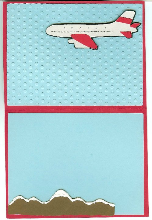 ~ Marilyn's Crafts ~: Farewell / Travel / Bon Voyage Card