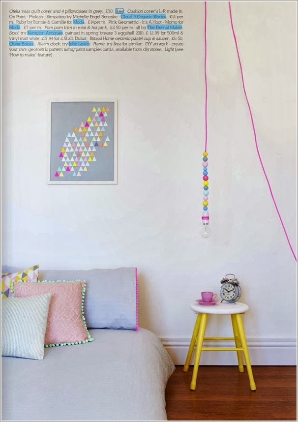 8 Creative Electrical Cord Wall Decoration Ideas /8 Creativas ideas ...