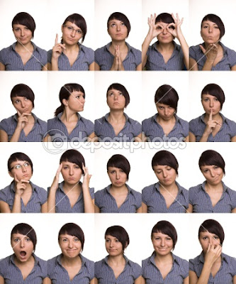 Husnul Blogger: 10 Photos facial expression