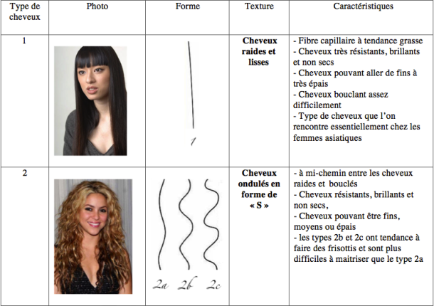 Miss beauté addict: Classification des cheveux | Quel est mon type de ...