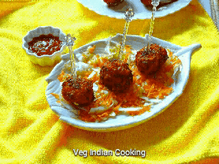 Veg Indian Cooking: Veg Schezwan Noodles Balls