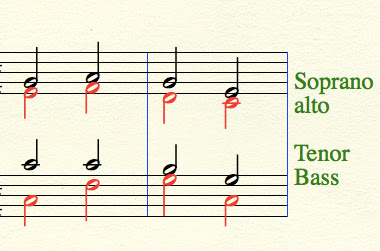 Music in a minute 1: Lesson 8 Part Writing with Root-Position chords.