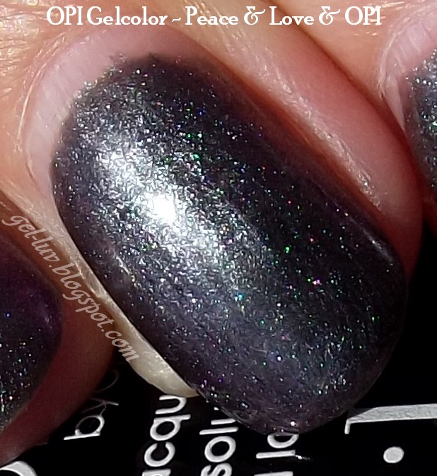 Gel-Luv: A GEL Polish Blog!: Peace & Love & OPI Gelcolor