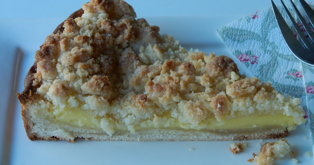 The lazy bakery: Kruimeltaart met pudding