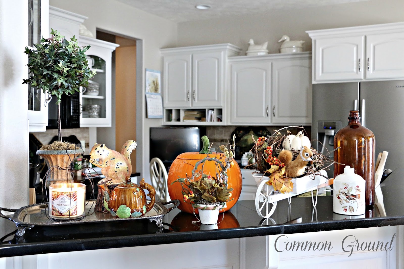 common ground : Kitchen Counter Vignette