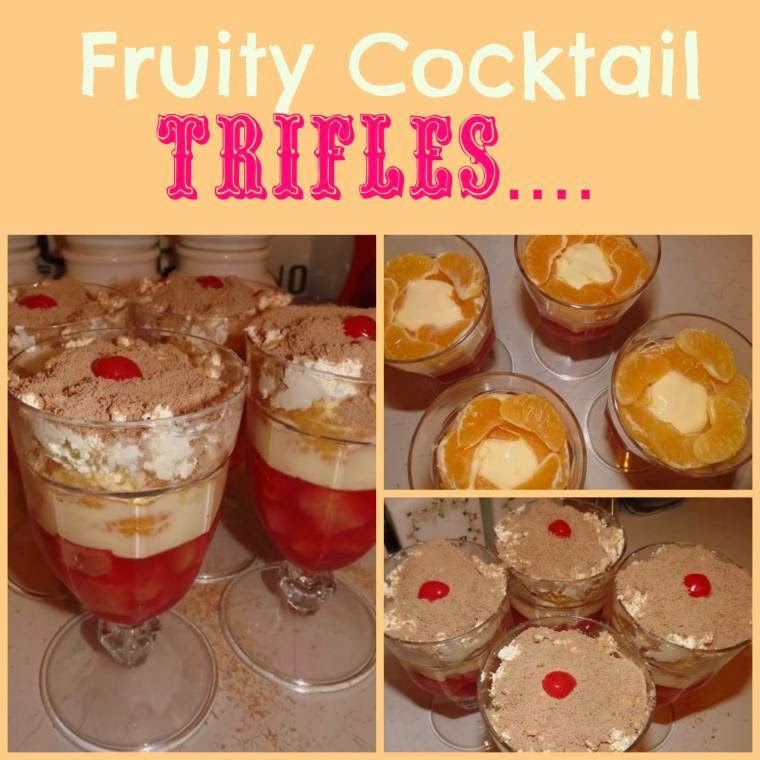 Fruity Cocktail Trifles: Family Favourite Recipe - Claire Justine