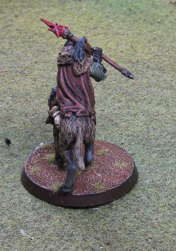 Scott's War-gaming: Orc Shaman on warg