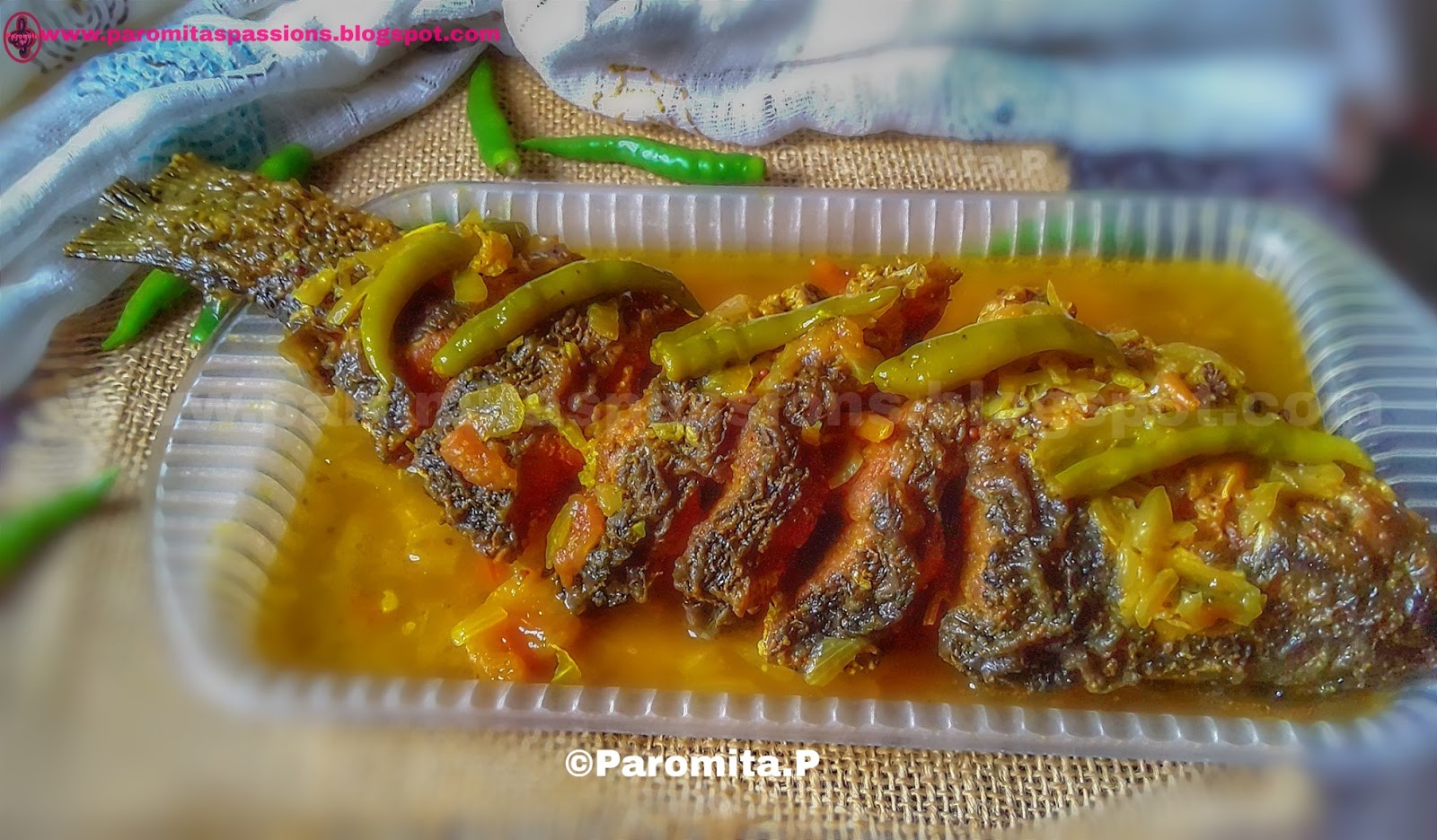 Mrigal Fish Recipe - Paromita's Passions