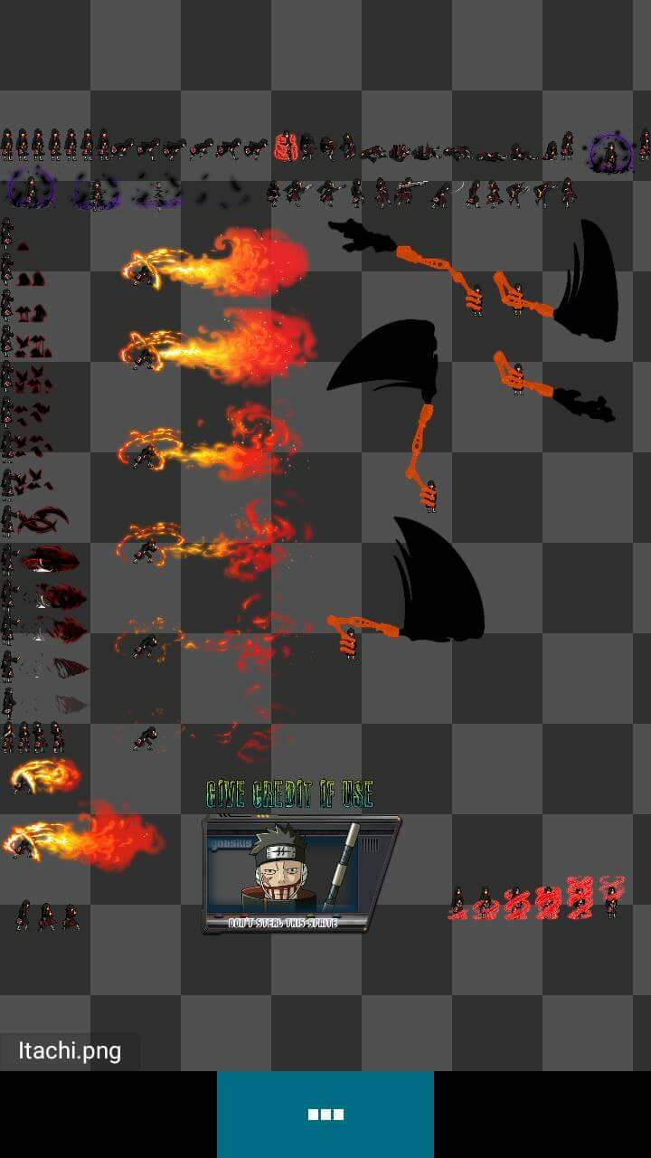 Sprite Itachi New Skill With Perfect Susano By Ignasius | F69 Senki ...