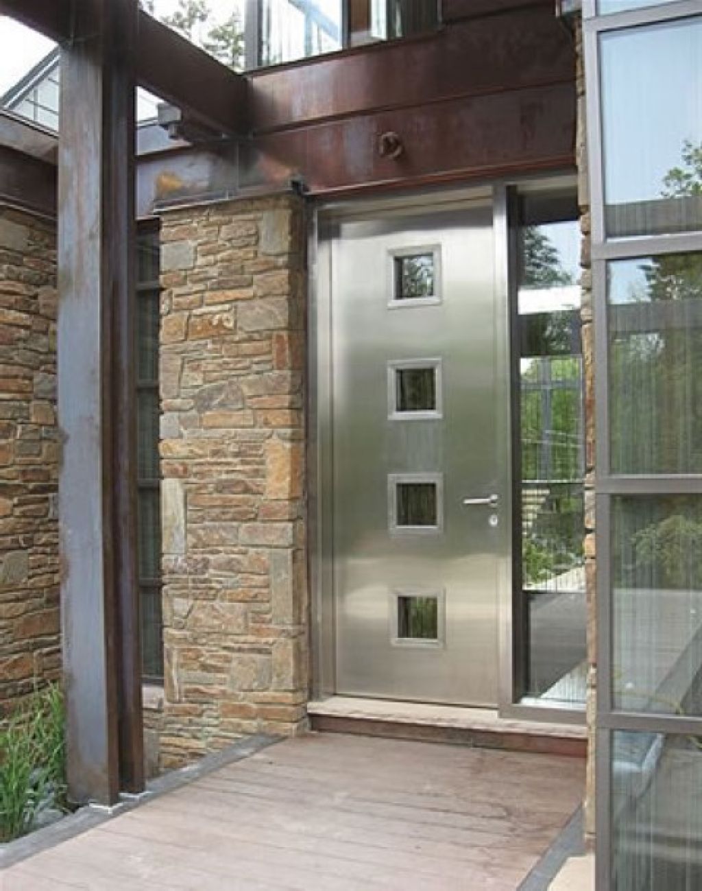 VarPRO zavarivanje : NOVO!!! Sigurnosna vrata u kombinaciji inox-a ...