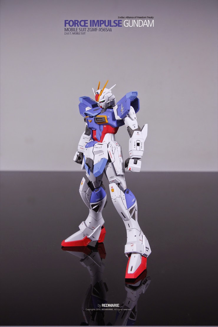 Custom Build: MG 1/100 ZGMF-X56S/α Force Impulse Gundam "Detailed"