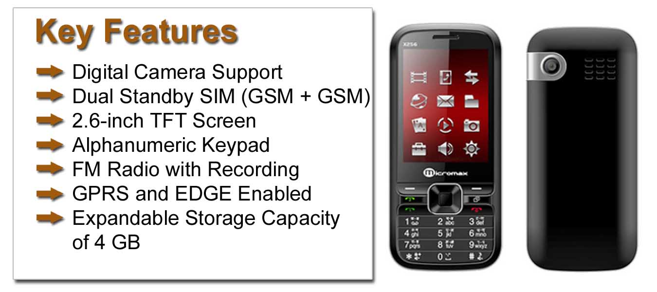 Micromax X256( Rs.1,900/-) ~ Mobile Trang