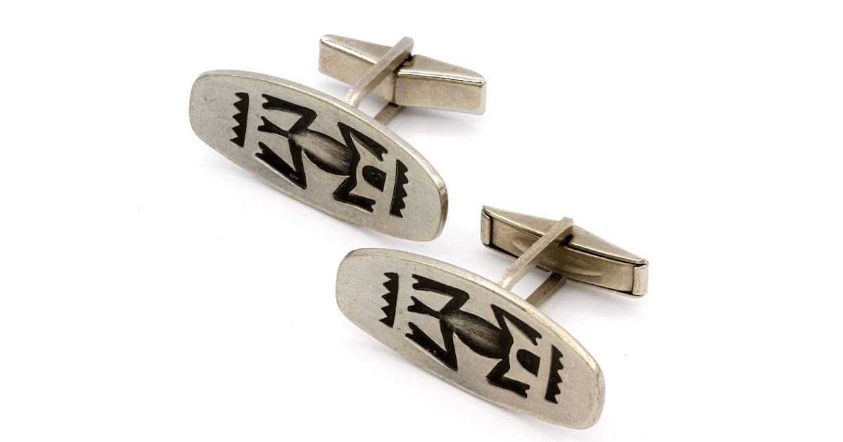 Large Mens Cuff Links, Jorgen Jensen, Vintage 1950s Denmark Jewelry ...