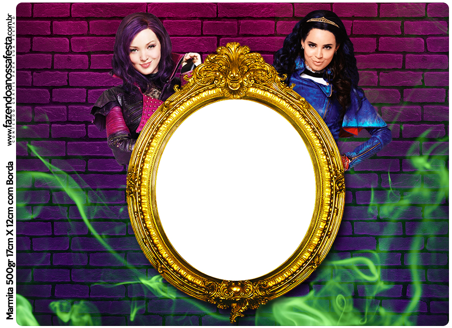 Descendants Party: Free Printable Candy Bar Labels. - Oh My Fiesta! in ...