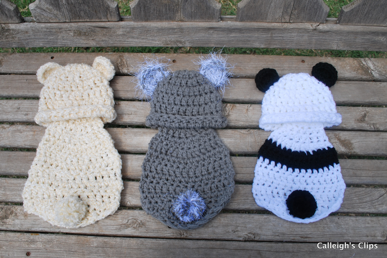 Calleigh's Clips & Crochet Creations: Cuddle Critter Capes - Crochet ...