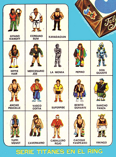 El Juguetionista (Juguetes vintage y de colección): Titanes en el ring ...