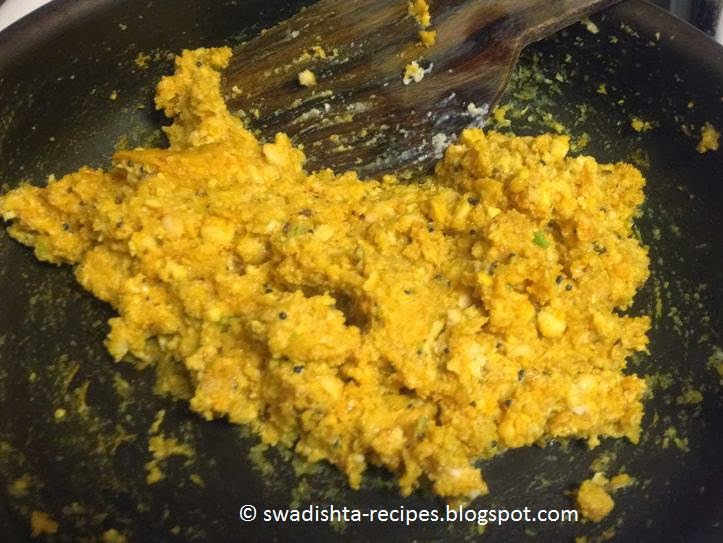 Swadishta Recipes : Mokli Dal(Vatli Dal)/Dry Chana Dal