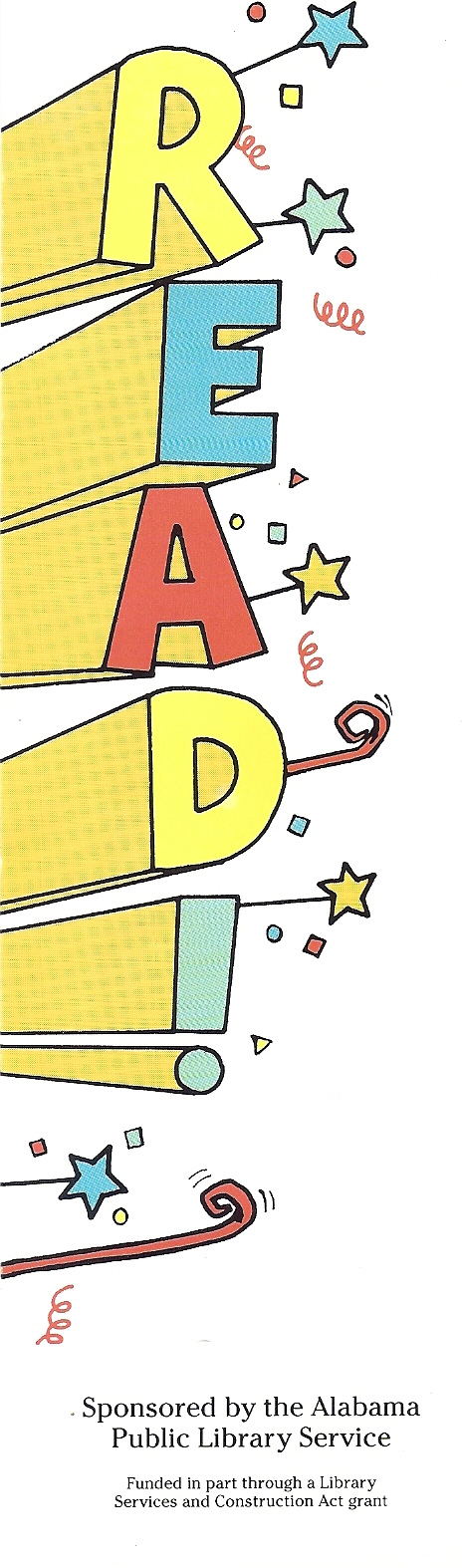 Alabama Yesterdays: Alabama Library Bookmarks