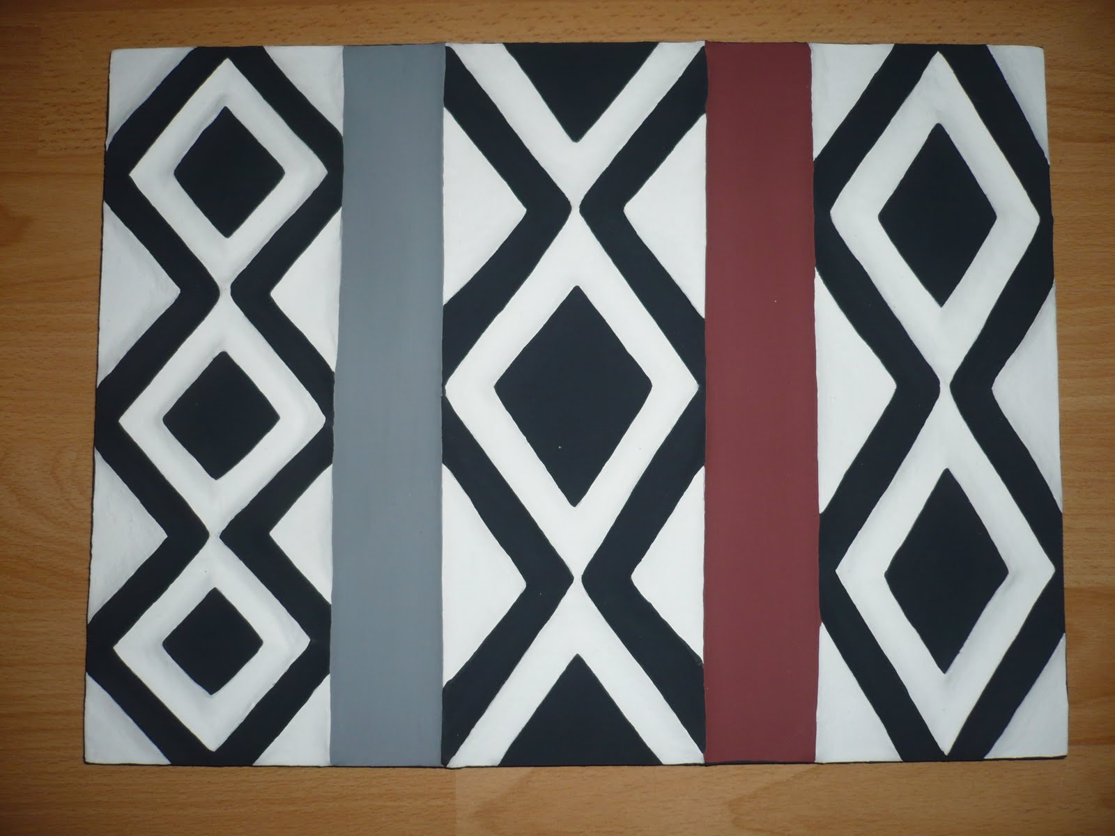 par l' arte: IMIGONGO KUNST / RWANDA